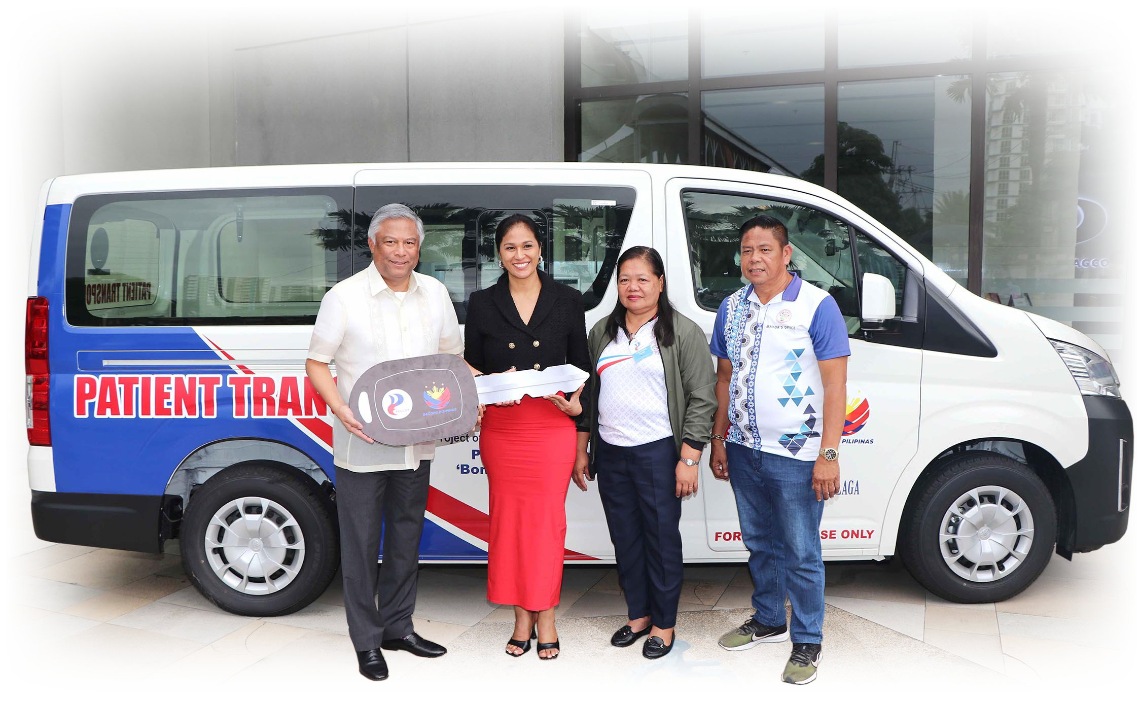 PAGCOR donates Php16M worth of Patient Transport Vehicles to eight LGUs
